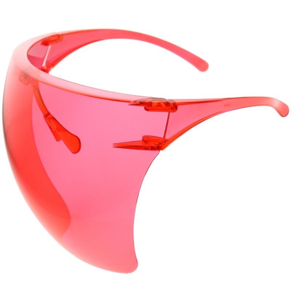 Closet12812 | Accessories | Oversized Sunglasses Visor Face Shield ...